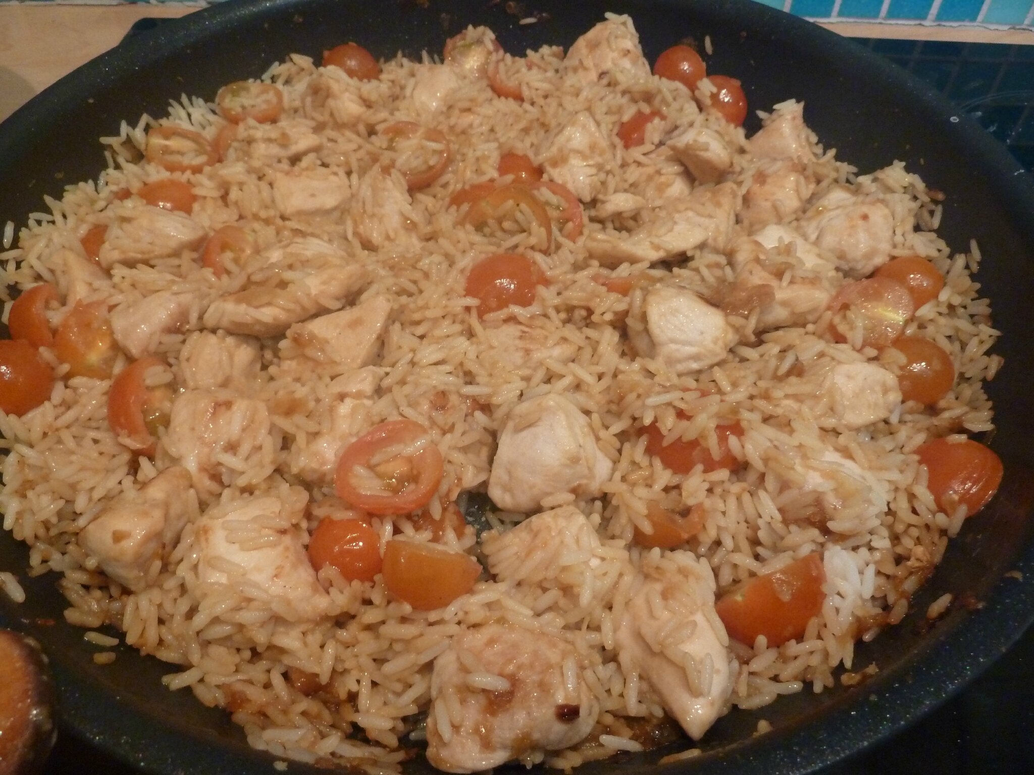 Poêlée de riz express - P'tite popotte