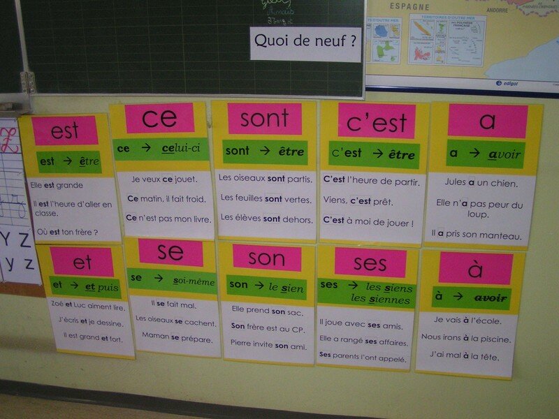Homophones grammaticaux : Affiches pour la classe - Ressources pour le CE2